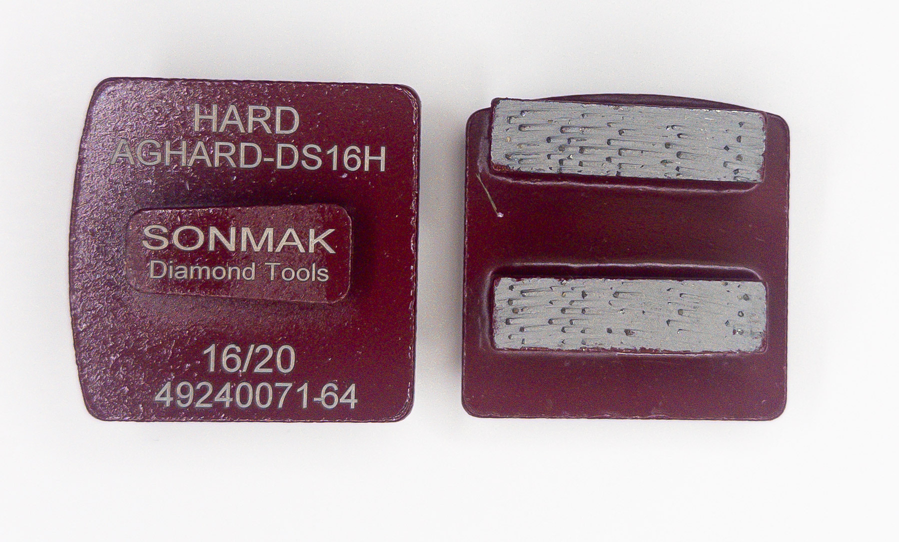 Hard Redilock Aligned Grinding Segments - Concrete Diamond Supply