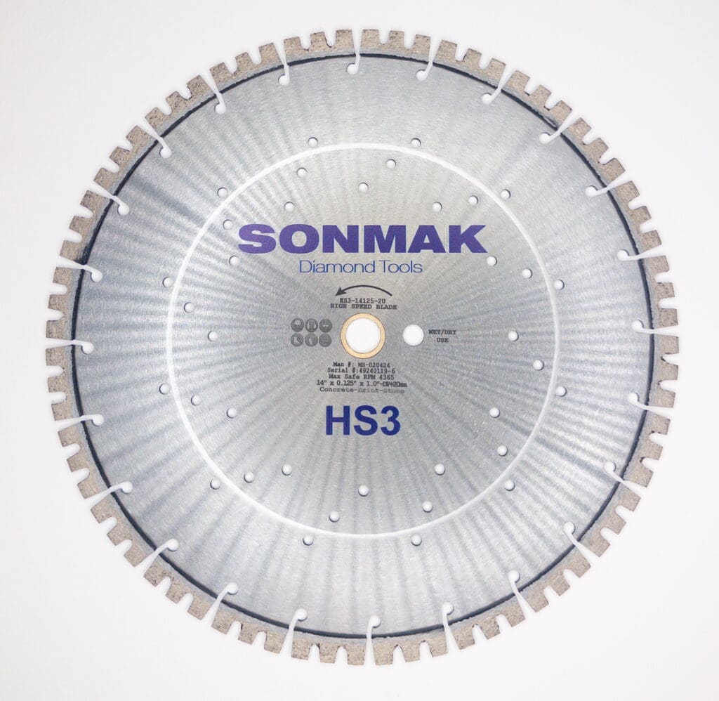 HS3 High Speed Blade - Concrete Diamond SupplyConcrete Diamond Supply